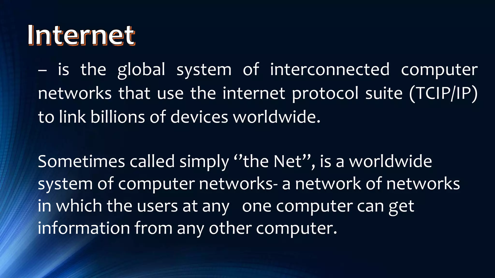 Empowerment Technology Lesson 1 | PPTX