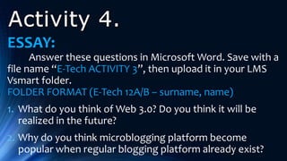 Empowerment Technology Lesson 1 | PPTX