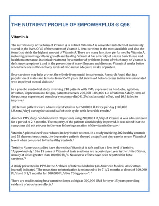 EMPowerplus Q96 Ingredients and Nutrient Profile | PDF