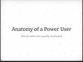 Empower The Power User by @KerriAbraham and @SharePointWendy | PPTX