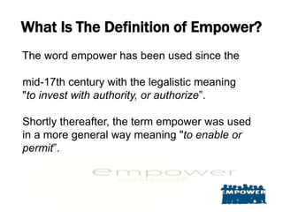 Empower urself | PPT