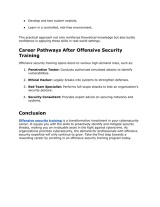 Empower Your Career with Offensive Security Training.docx