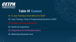 Empower Your Programming Career in 2024 With a Comprehensive Java Course!.pptx