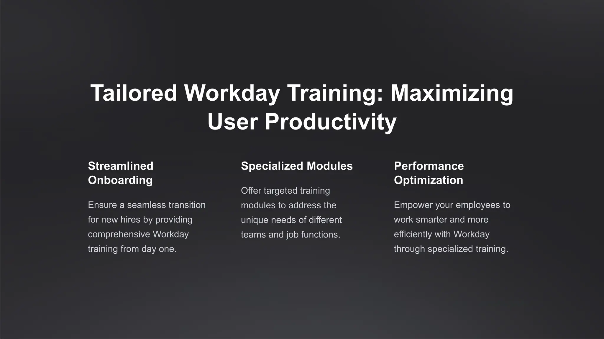 Empower Your Team with Workday Training Excellence | PPTX
