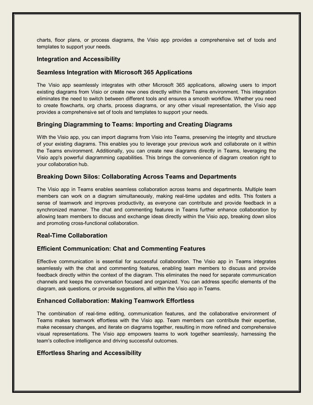 Empower Your Visual Collaboration: Unleashing the Power of Visio App in ...