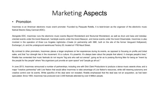 Electric Daisy carnival (EDC) | PPTX