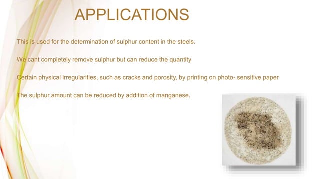 Engineering Metallurgy Non Destructive Testing Ppt Pptx