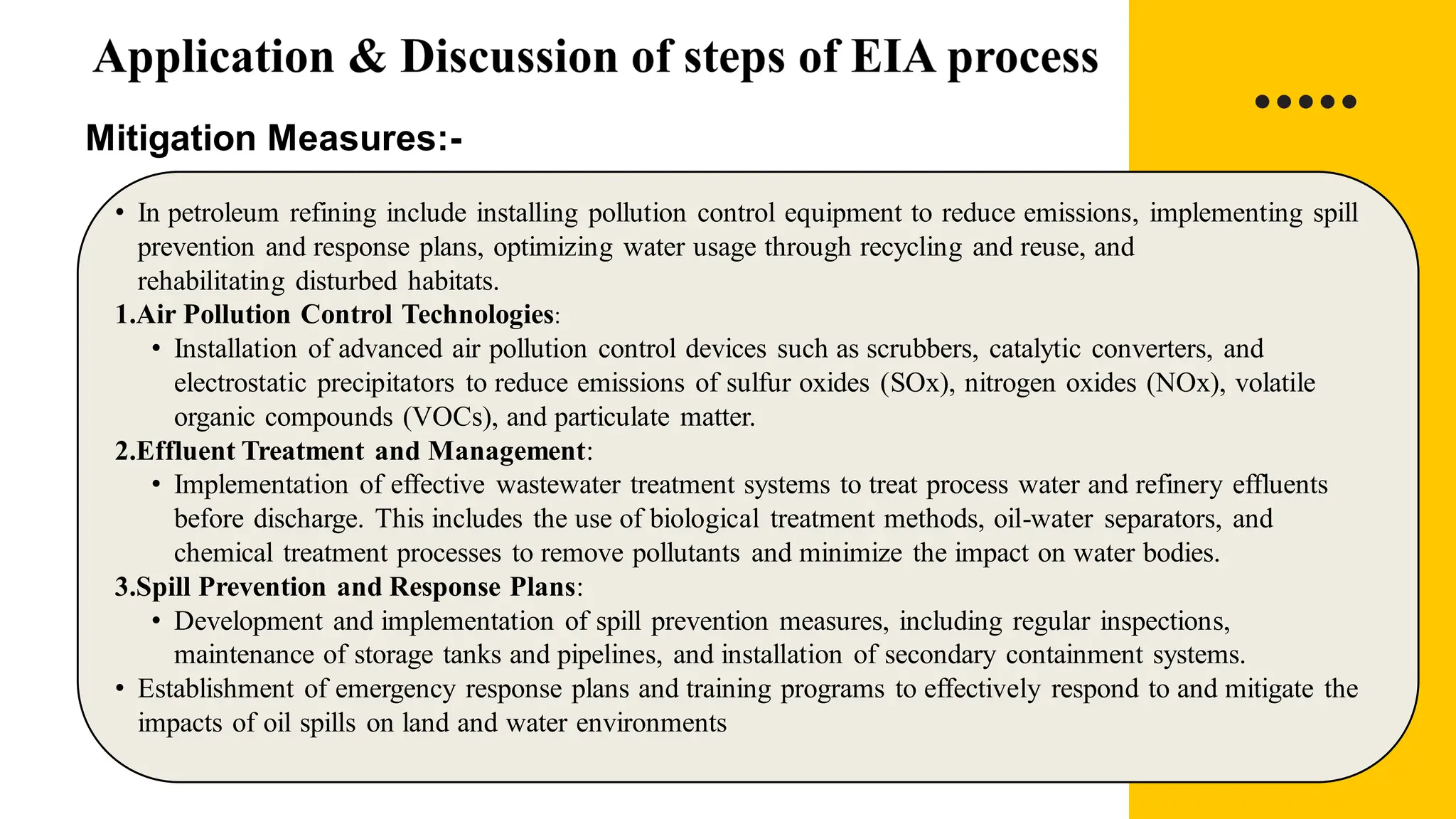 Environmental Management Presentation on Petroleum Refineries | PDF