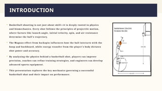 Motion Analysis of a Basketball Being Shot Towards the Hoop.pptx