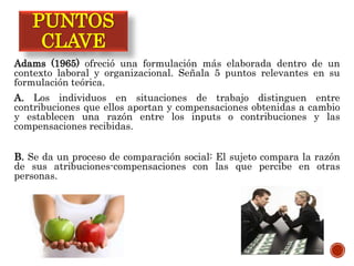 Teoría de la equidad laboral | PPTX