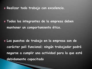Empresa confiteca | PPTX