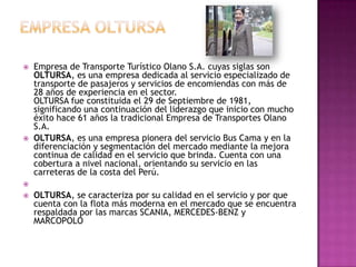 Empresa oltursa | PPTX