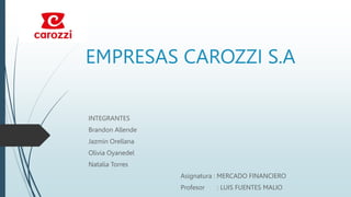 EMPRESAS CAROZZI.pptx