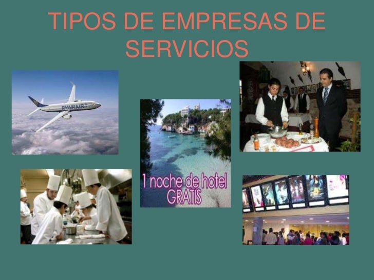 Empresas De Servicios Clasificación De Empresas De Servicios
