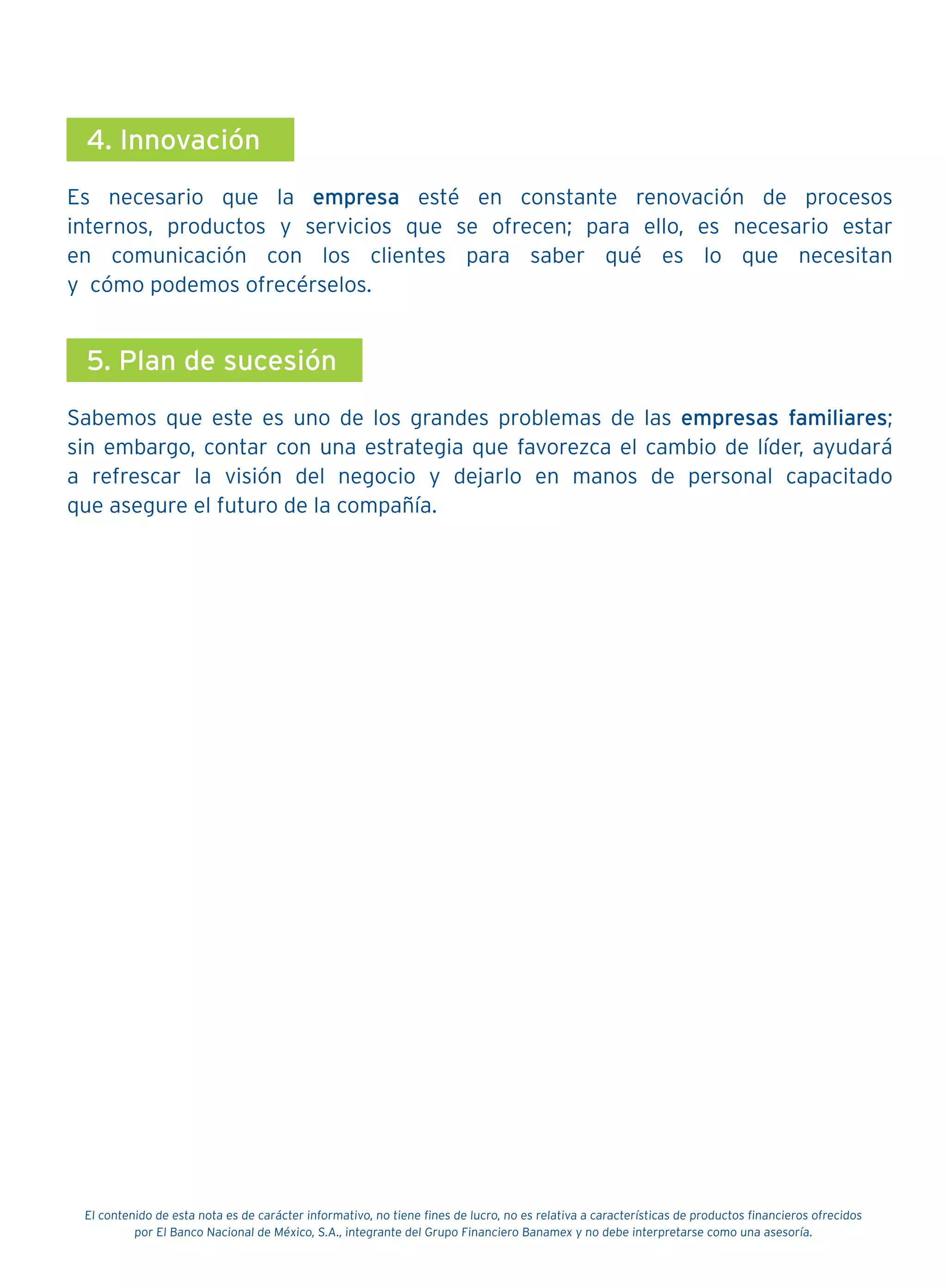 Cinco claves de las empresas familiares exitosas. | PDF | Career ...