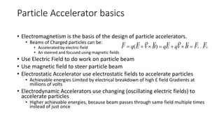 Particle Accelerators | PPTX