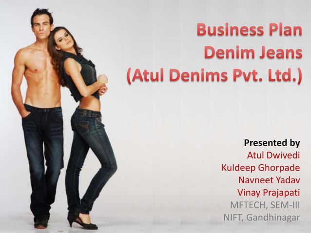 Denim Jeans Factory Set Up Planning | PPTX