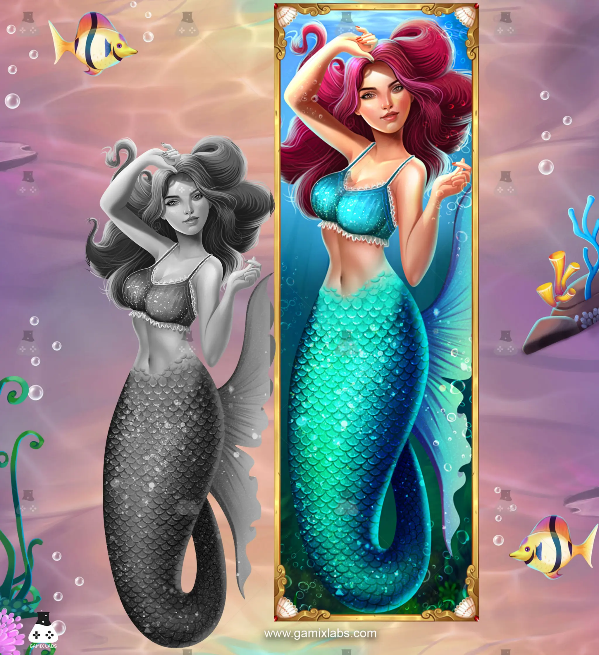 Dive Deep: Exclusive Empress of the Sea Slot Art Reveal! | PDF