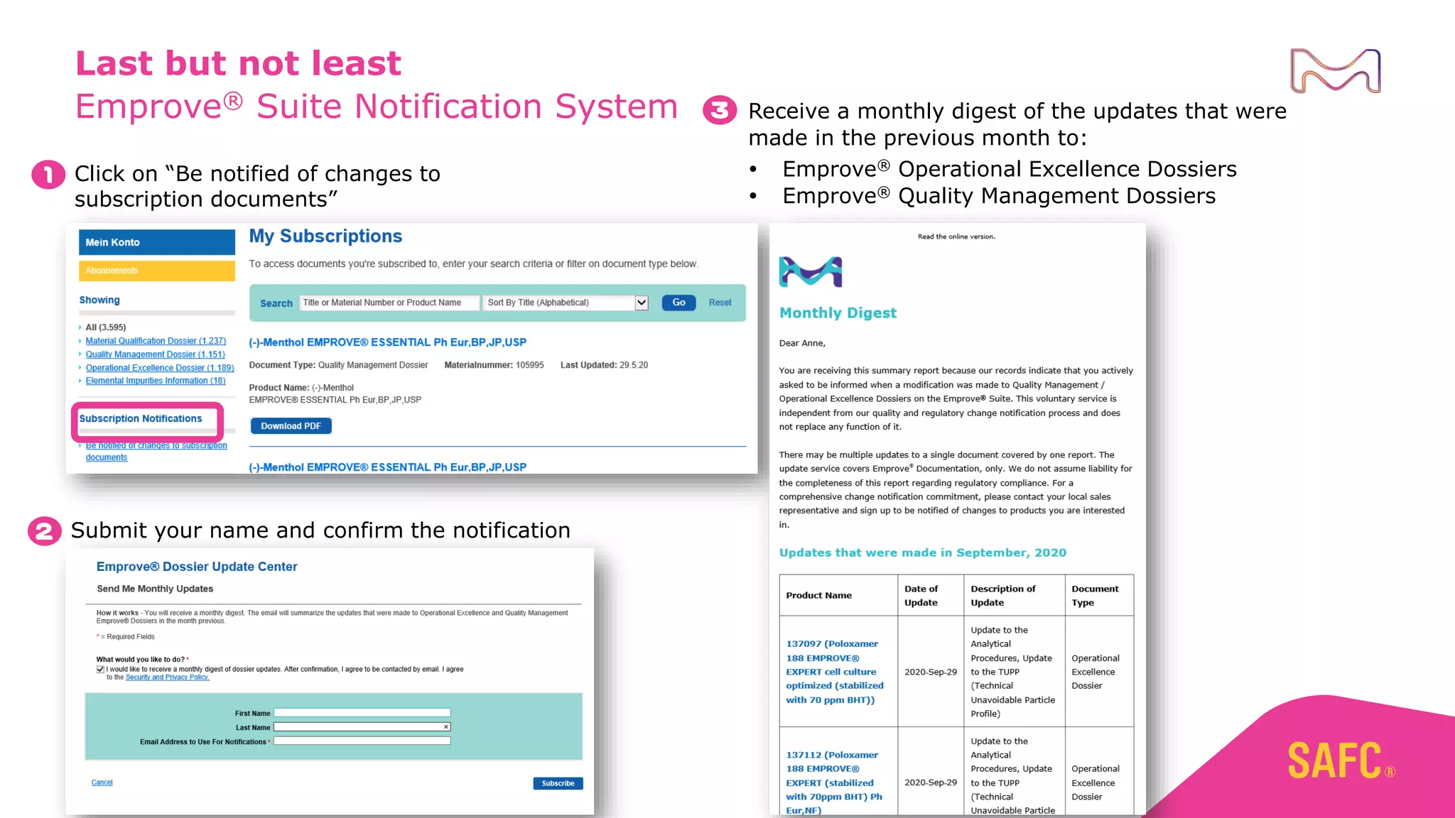 The Emprove® Program: Introduction of New Portfolio Additions | PDF
