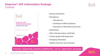 The Emprove® Program: Introduction of New Portfolio Additions | PDF ...