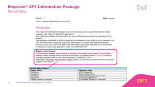 The Emprove® Program: Introduction of New Portfolio Additions | PDF ...