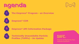 The Emprove® Program: Introduction of New Portfolio Additions | PDF