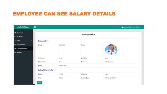 Employee payroll management system software project | PDF