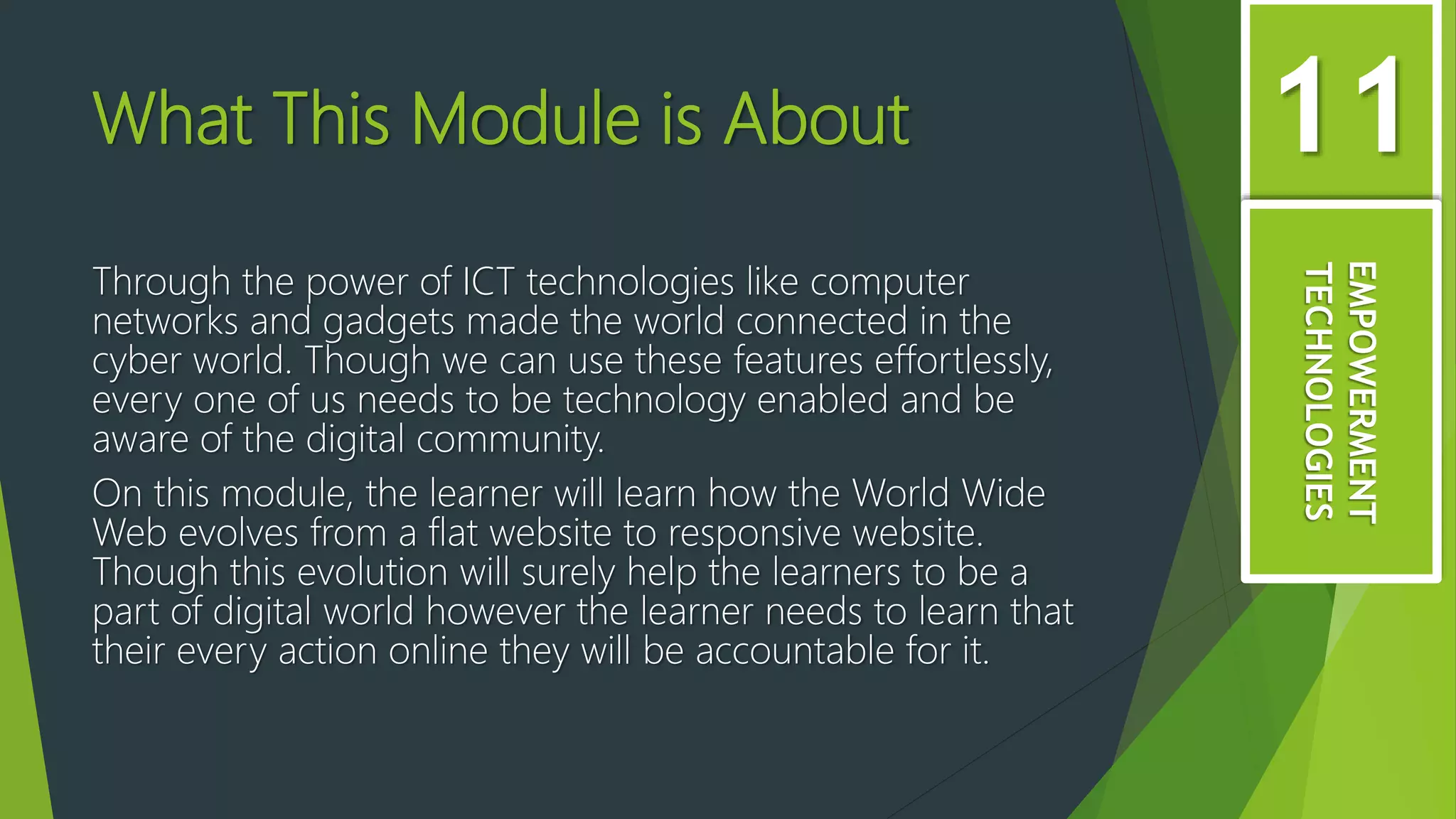 Empowerment Technologies - Module 1.pptx