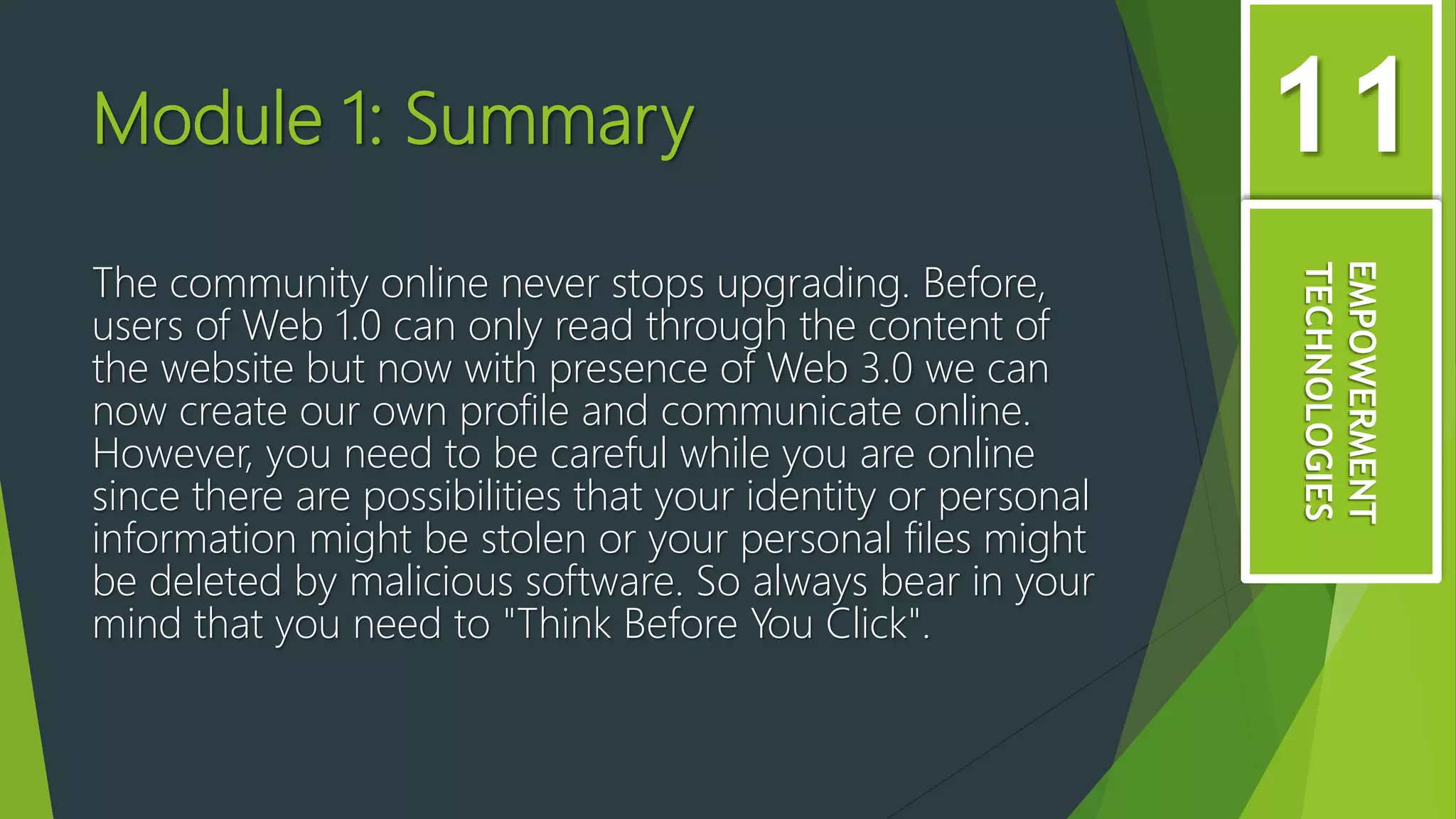 Empowerment Technologies - Module 1.pptx