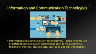 Introduction to information and communication technologies | PPTX