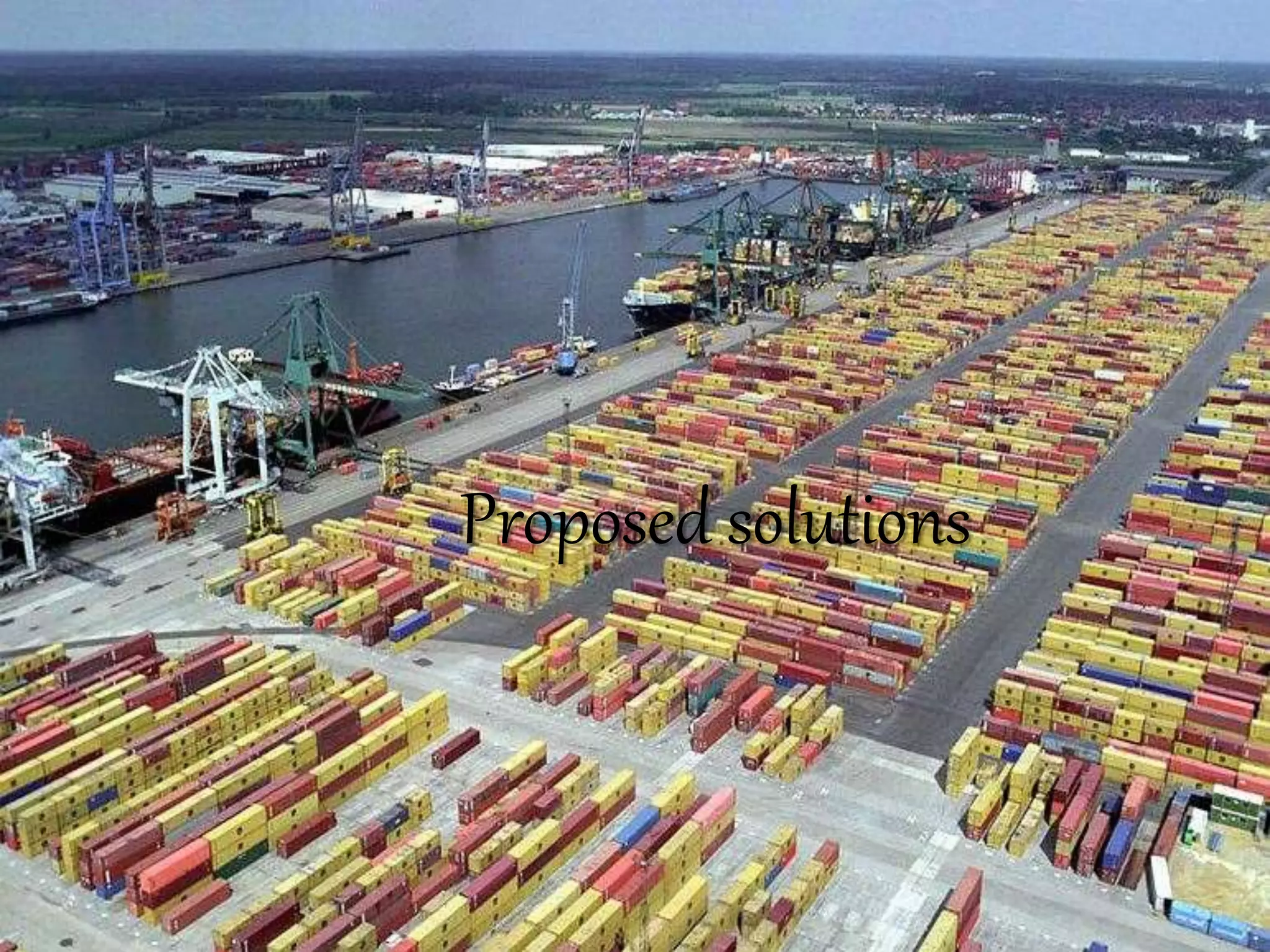 Empty container management | PPTX