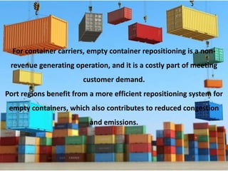 Empty container management | PPT