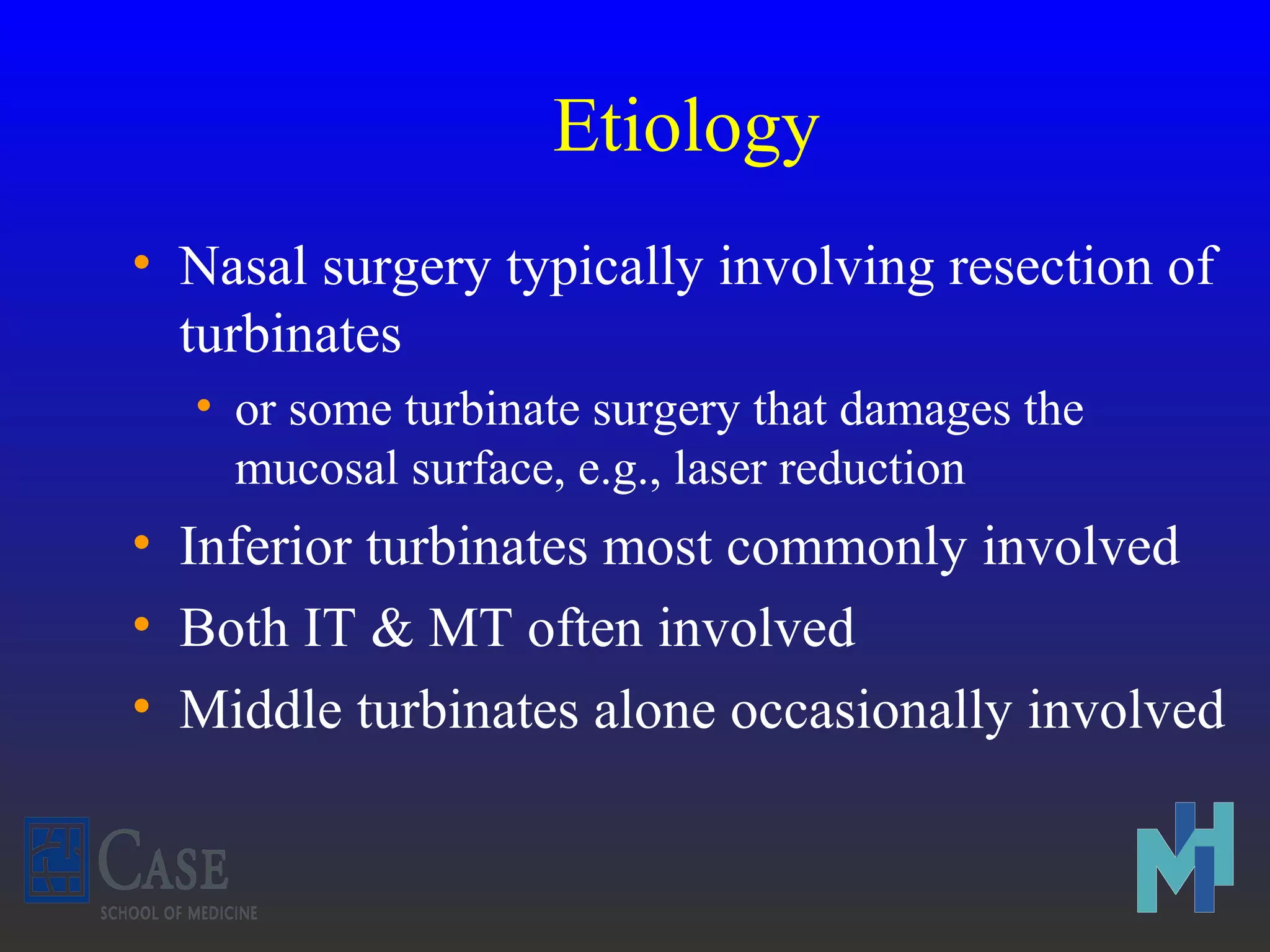 Empty nose syndrome riyadh | PPT