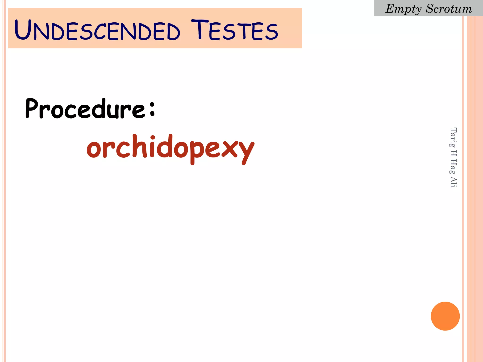 Empty scrotum tutorial | PDF