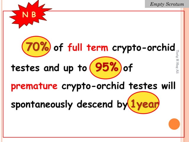Empty scrotum tutorial | PPT