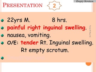 Empty scrotum tutorial | PDF