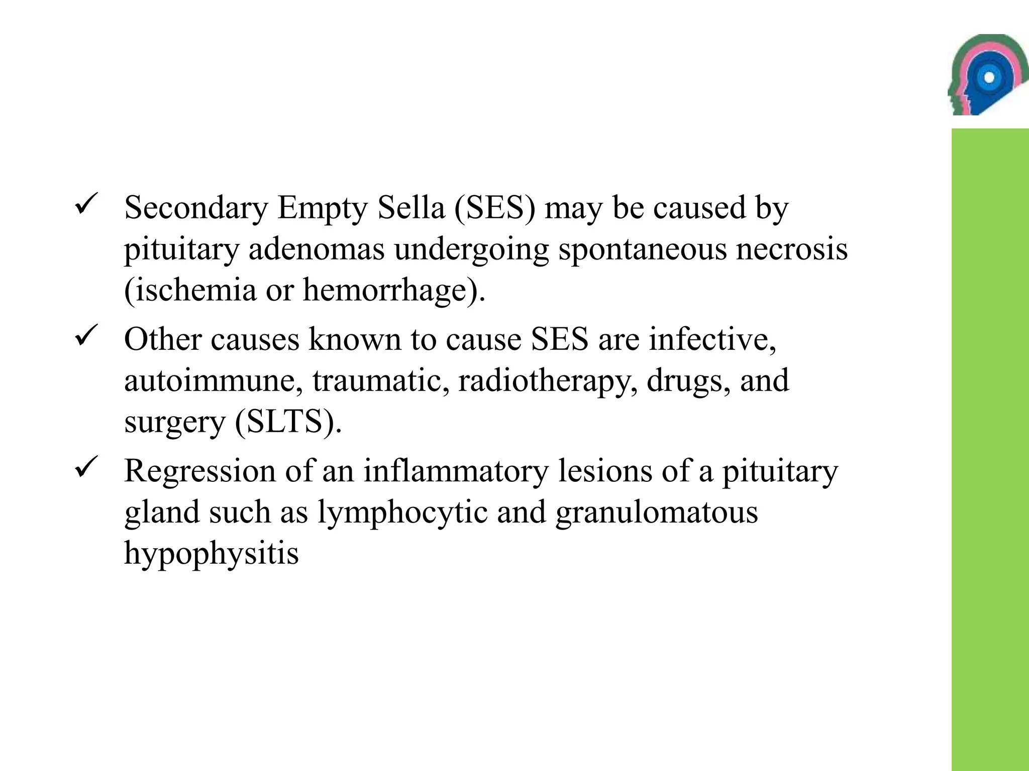 Empty sella syndrome | PPTX