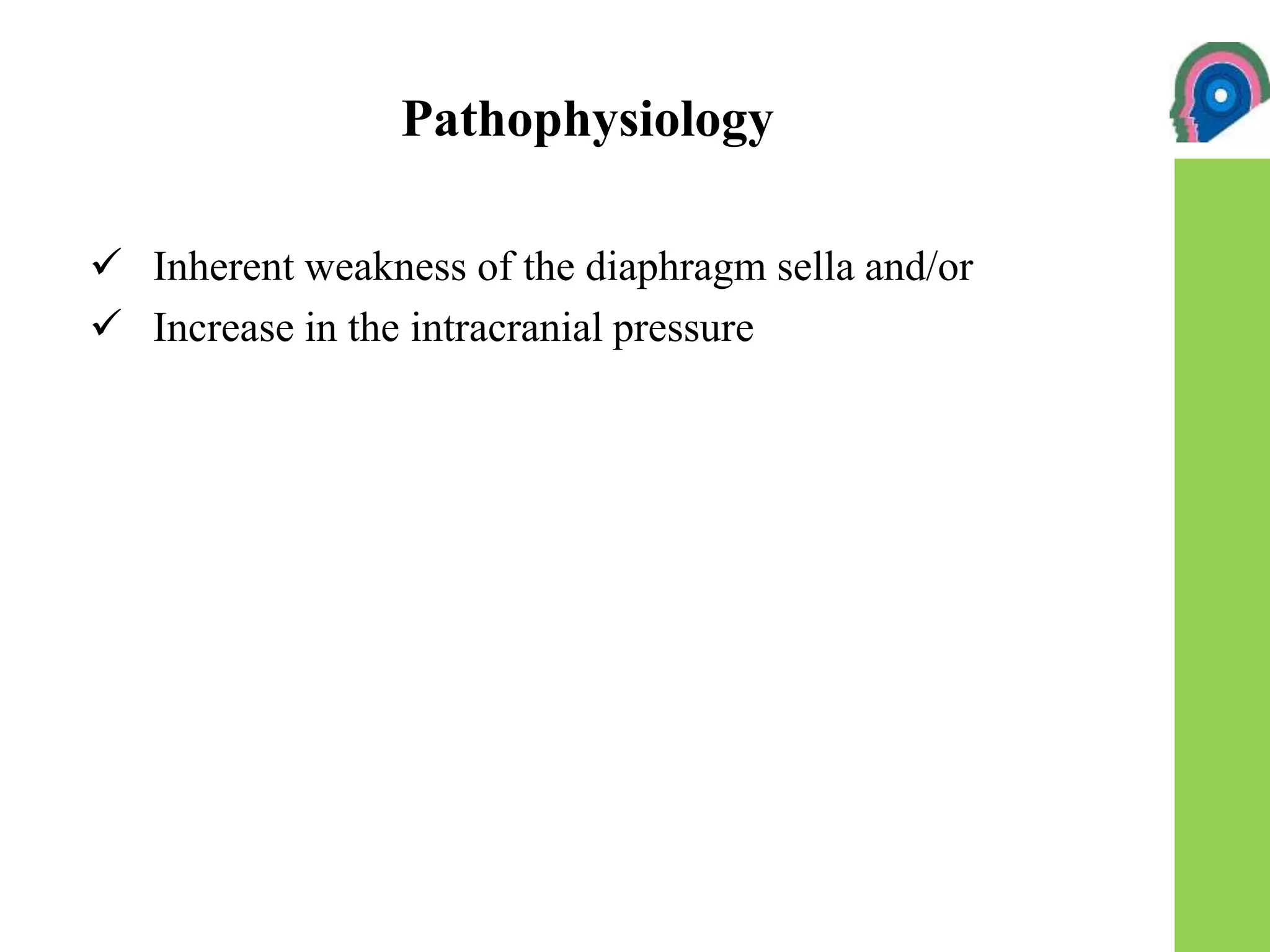 Empty sella syndrome | PPTX