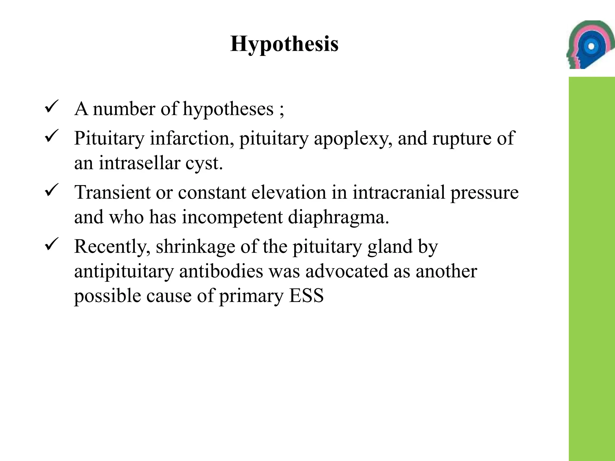 Empty sella syndrome | PPTX