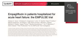EMPULSE: empagliflozina en insuficiencia cardiaca aguda | PDF