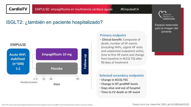 EMPULSE: empagliflozina en insuficiencia cardiaca aguda | PDF