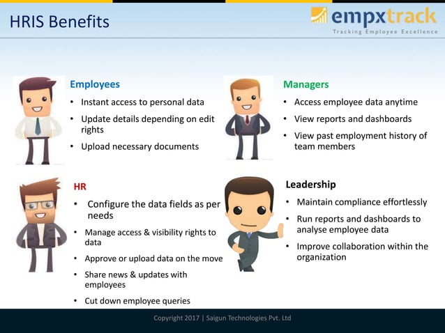 Empxtrack Human Resource Information System (HRIS) | PPTX