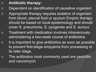 Empyema- Pus in Pleura | PPTX