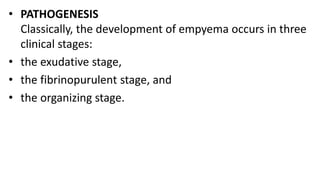 Empyema | PPTX