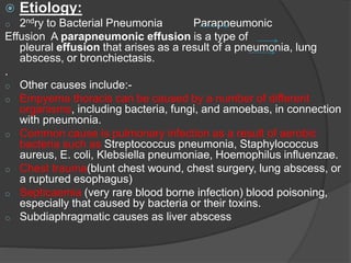 Empyema om new | PPT