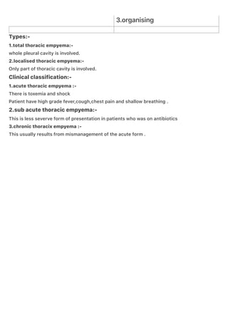 Empyema thoracic.pdf | Lung and Respiratory Health | Diseases and ...