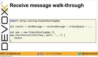 ElasticMQ: a fully asynchronous, Akka-based SQS server | PPT