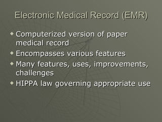 EMR | PPT