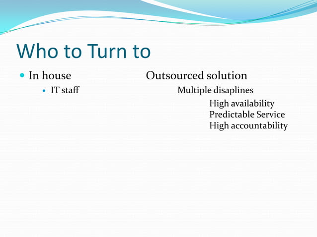 EMR and your Network Infrastructure | PPT