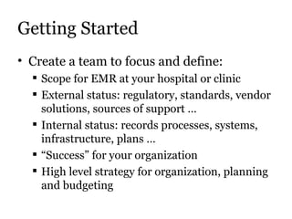 Emr Exploration | PPT